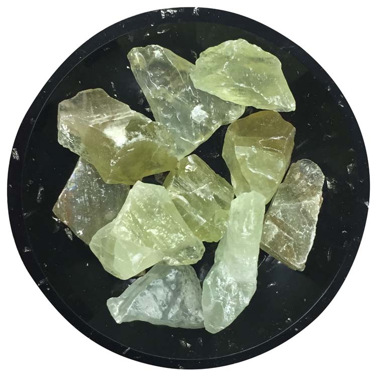 Green Calcite Crystals - Crystal Resin Art